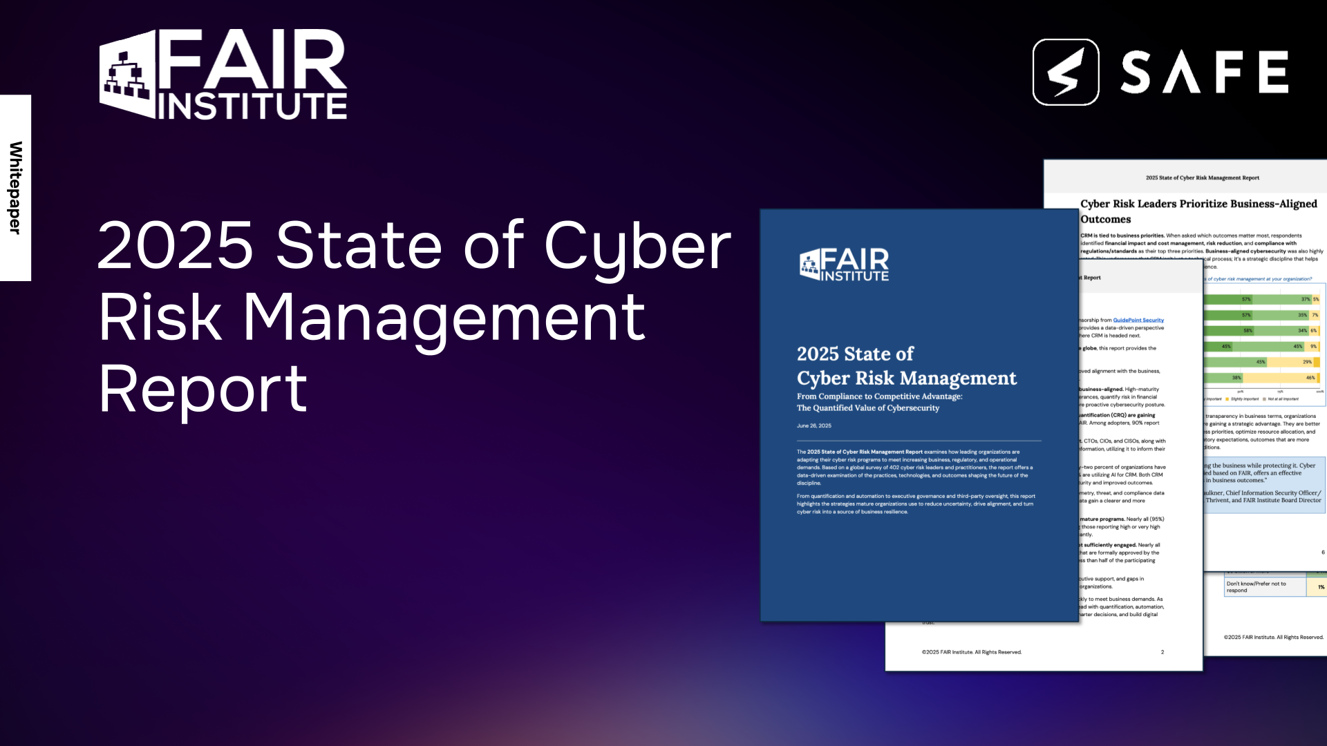 2025 State of Cyber Risk Management Report | FAIR Institute